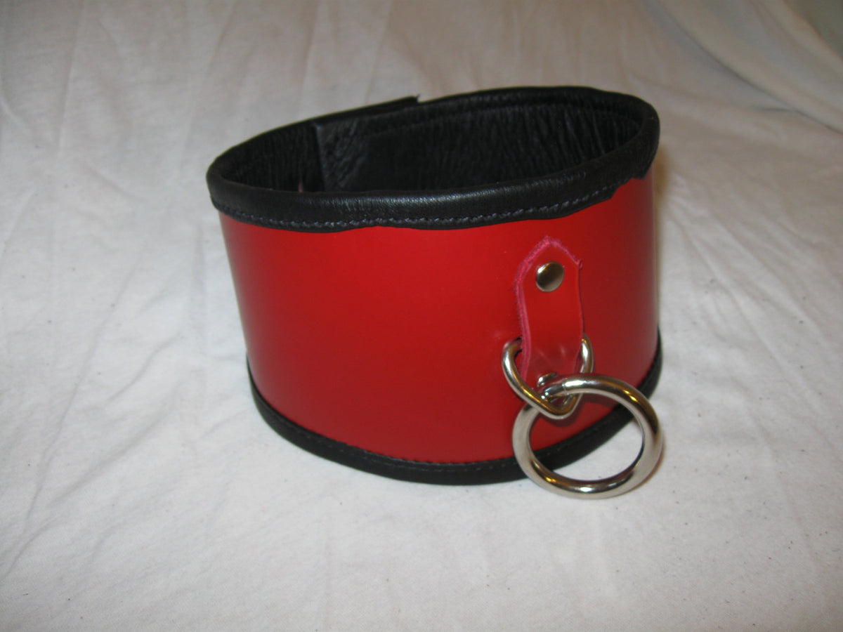 3" Leather Backed, Flat Top Locking Posture Collar – RACK Leather Goods