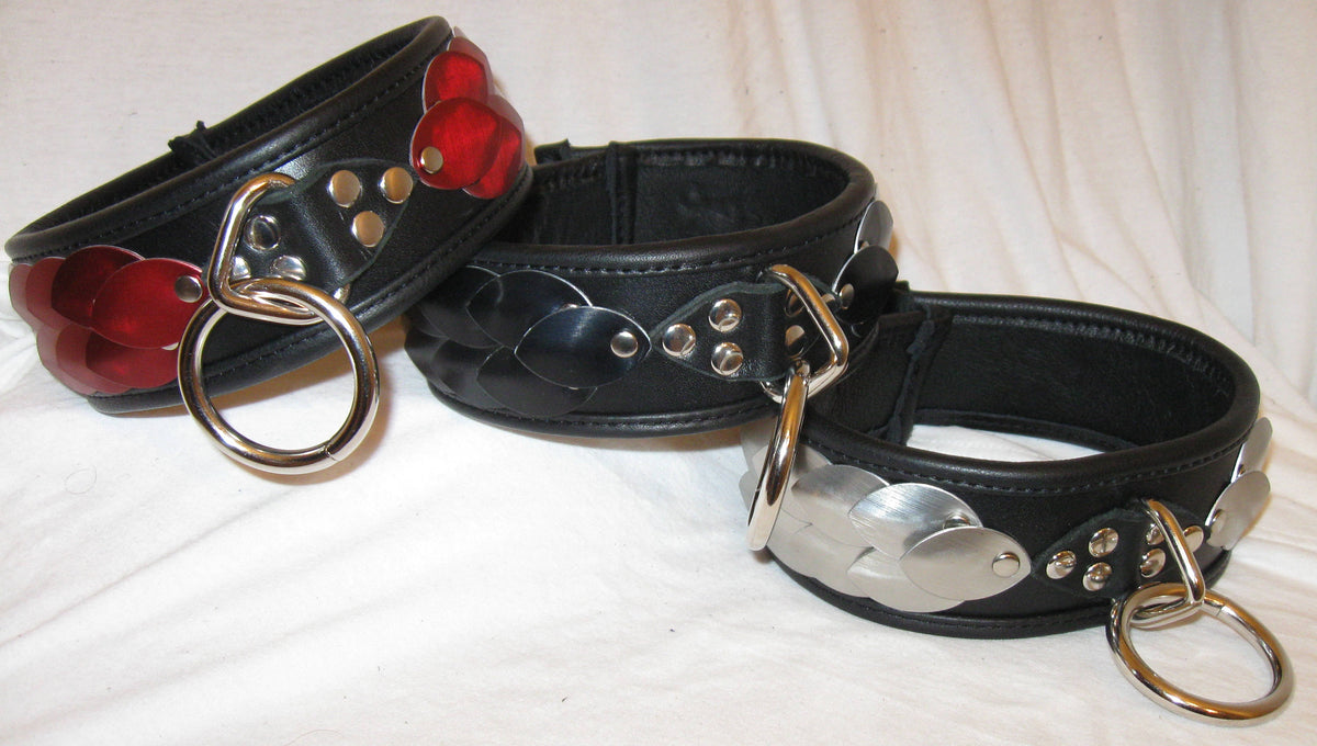 Leather And Dragon Scale Fantasy Collar – RACK Leather Goods