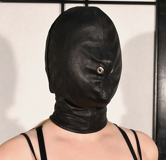 Soft Garment Leather Fitted Isolation Hood – RACK Leather Goods