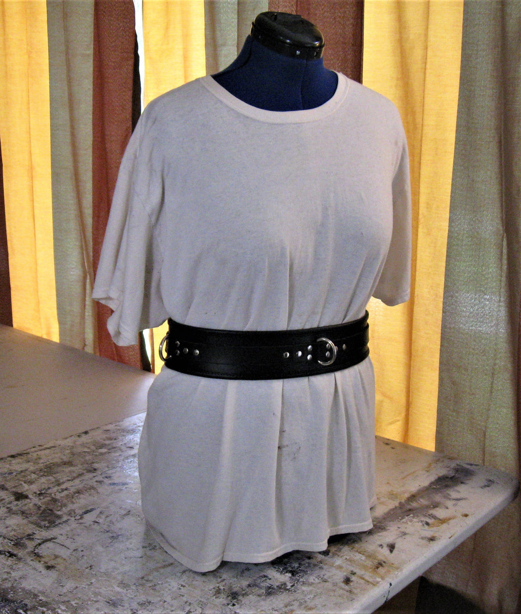 Locking Leather Lined/Edged Bondage Restraint Belt – RACK Leather Goods